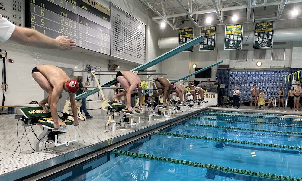 SWIMMING and DIVING: Parkland Trojans and Emmaus Hornets Came Ready to ...